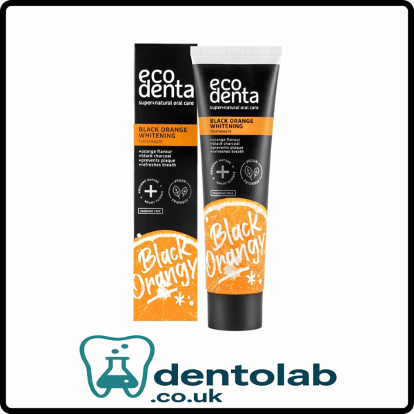 ECODENTA Black Orange Whitening Toothpaste – 100ml - Dentolab UK ...