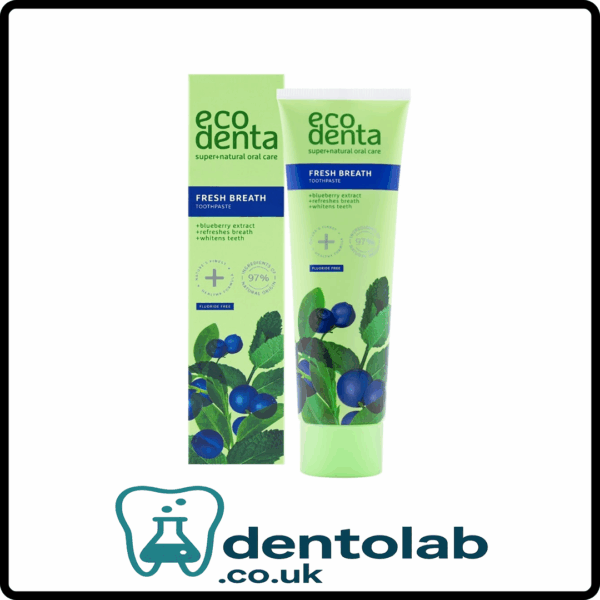ECODENTA Fresh Breath Blueberry Toothpaste – 100ml - Dentolab UK ...